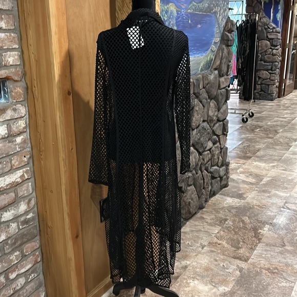 Adore | Sweaters | Nwt Adore Black Knit Open Drape Cardigan | Poshmark